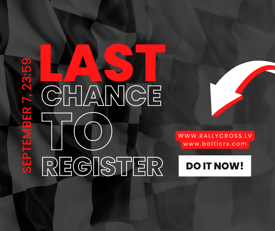 LAST CHANCE TO REGISTER